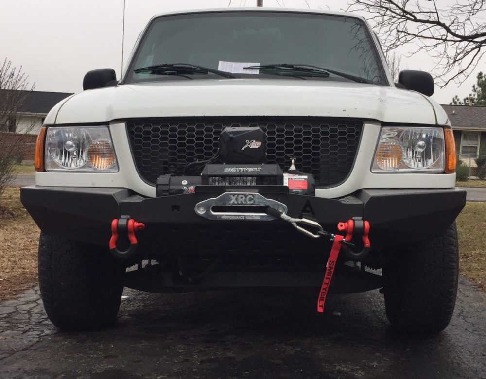 Elite Ford Ranger Modular Plain Front Winch Bumper 1998-2011