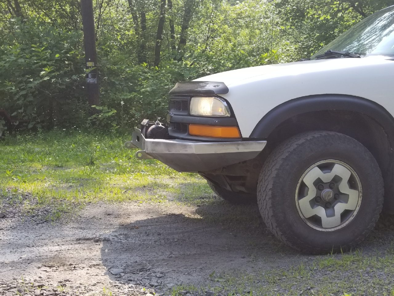 Elite Chevy S-10 / Blazer Modular Plain Front Winch Bumper 1994-2005 ...