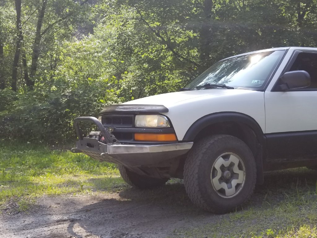Elite Chevy S-10 / Blazer Modular Plain Front Winch Bumper 1994-2005 ...