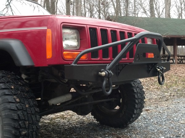 Elite PreRunner Winch Front and Rear Bumper Set-Jeep Cherokee XJ (84-01 ...