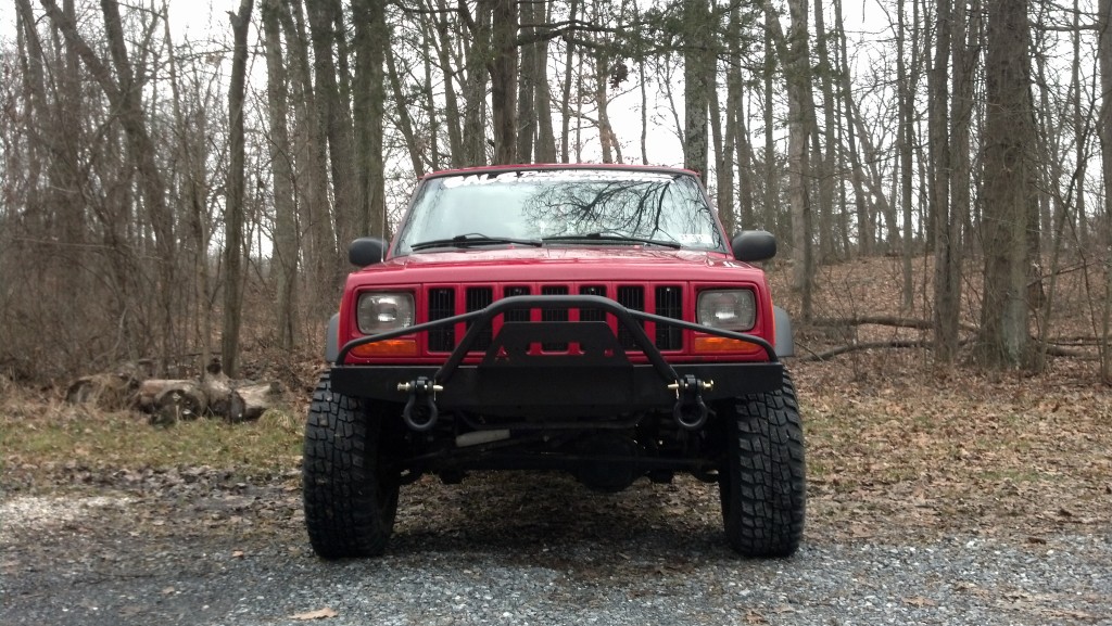 Elite PreRunner Winch Front Bumper-Jeep Cherokee XJ/Comanche (84-01)