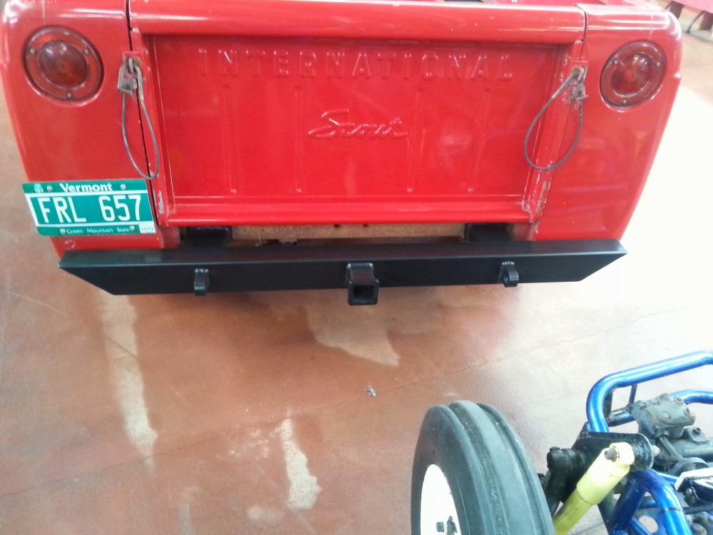 Affordable Rear Bumper -International Scout 80-800 & Scout II (’60-’80)