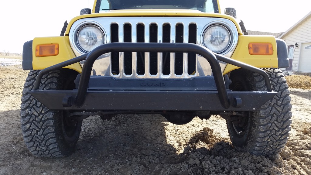 Affordable Prerunner Front Bumper -Jeep CJ/YJ/TJ/LJ