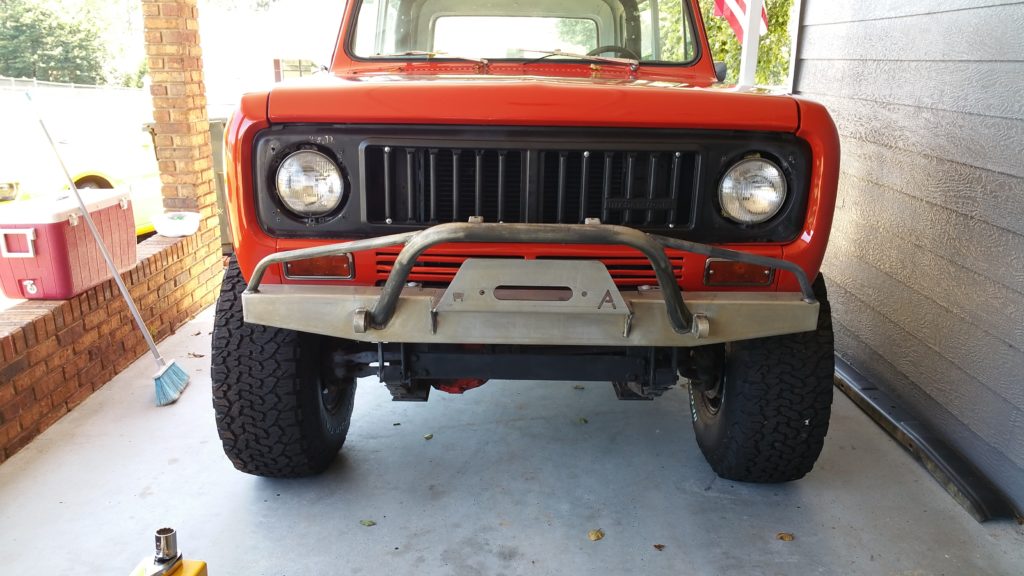 Elite Prerunner Winch Front Bumper-International Scout