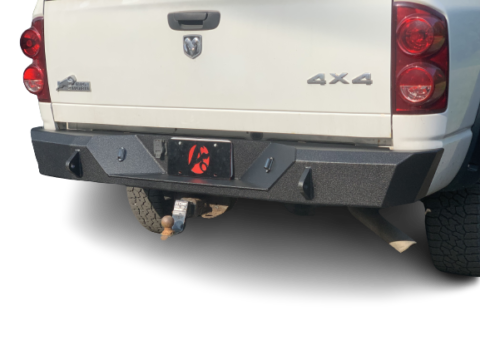 Elite Rear Bumper-Dodge Ram 1500/2500/3500 (02-09) - Affordable Offroad