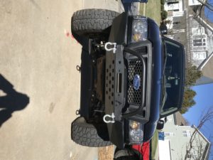 Elite Ford Ranger Modular Plain Front Winch Bumper 1998-2011