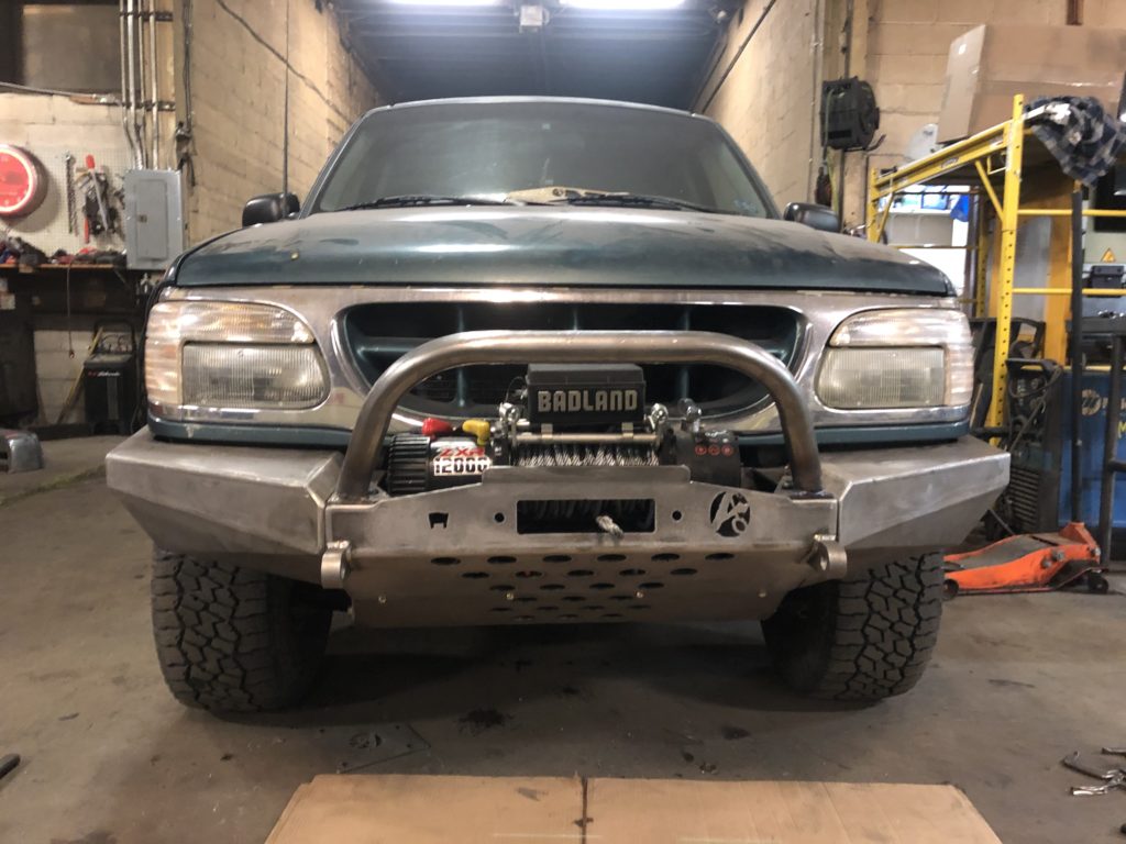 Modular Winch Front Bumper (Ford Explorer 95-01)