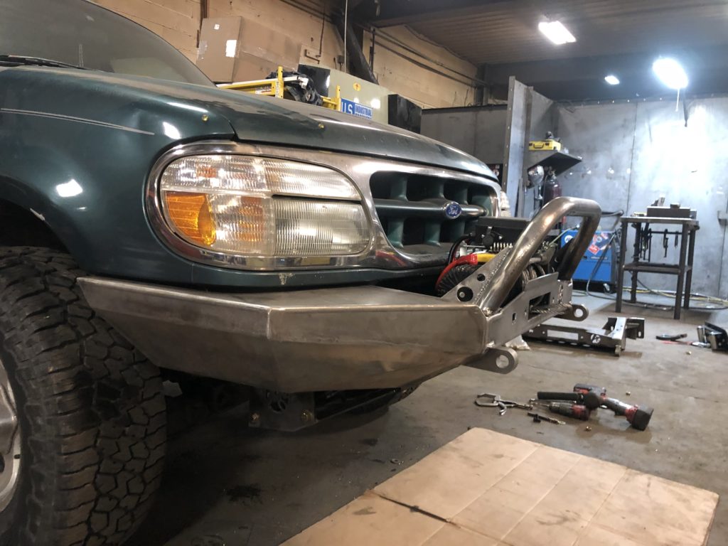 Modular Winch Front Bumper (Ford Explorer 95-01)