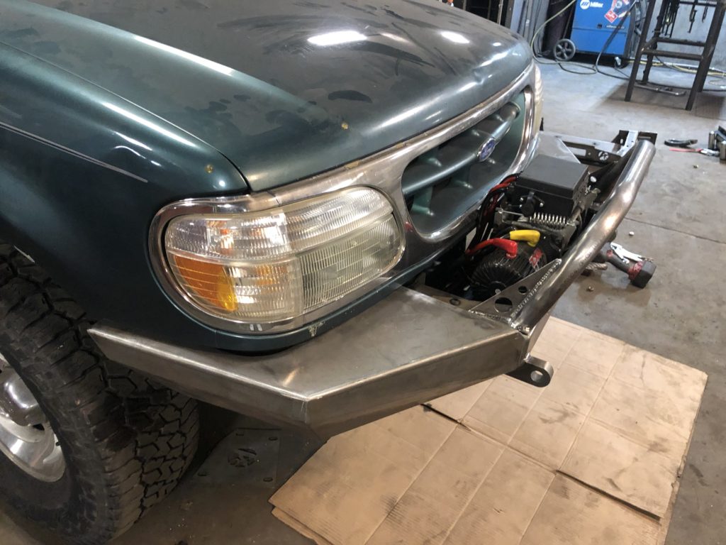 Modular Winch Front Bumper (Ford Explorer 95-01)