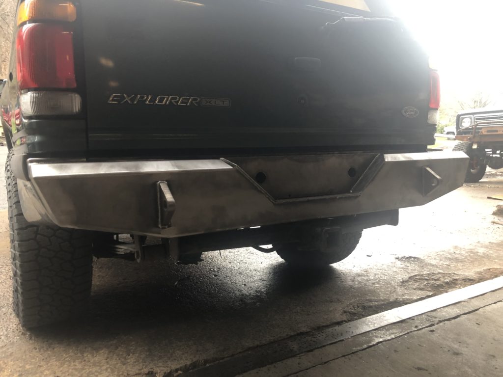 Elite Rear Bumper-Ford Explorer (95-01) - Affordable Offroad