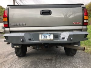 Full Size GMC and Chevy Truck Rear Bumper 1999-2007