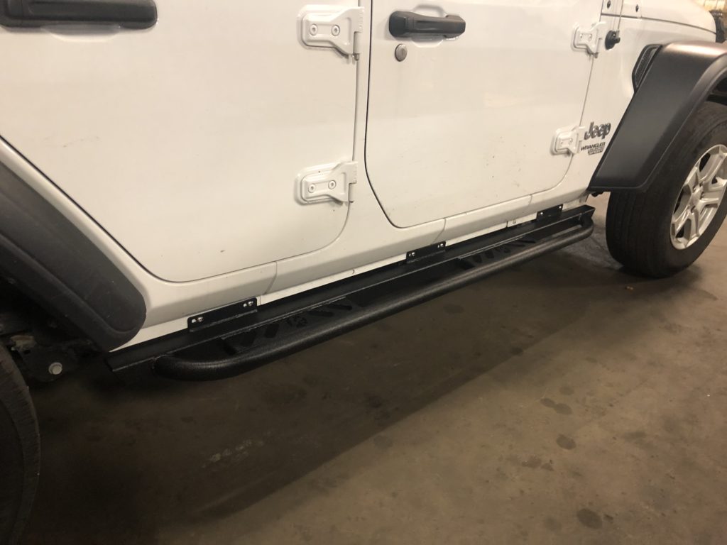 Bolt On Sliders - Jeep Wrangler JL 4-Door (18-Present)