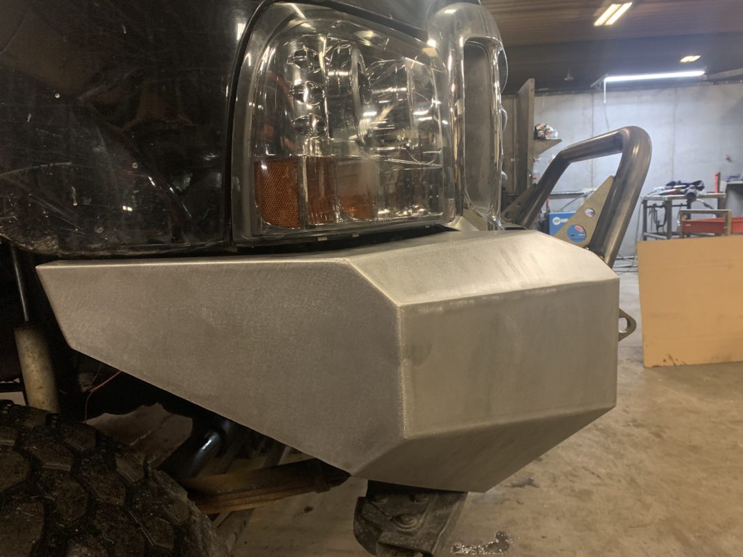 Modular Front Winch Bumper-DIY KIT (99-04 Super Duty)