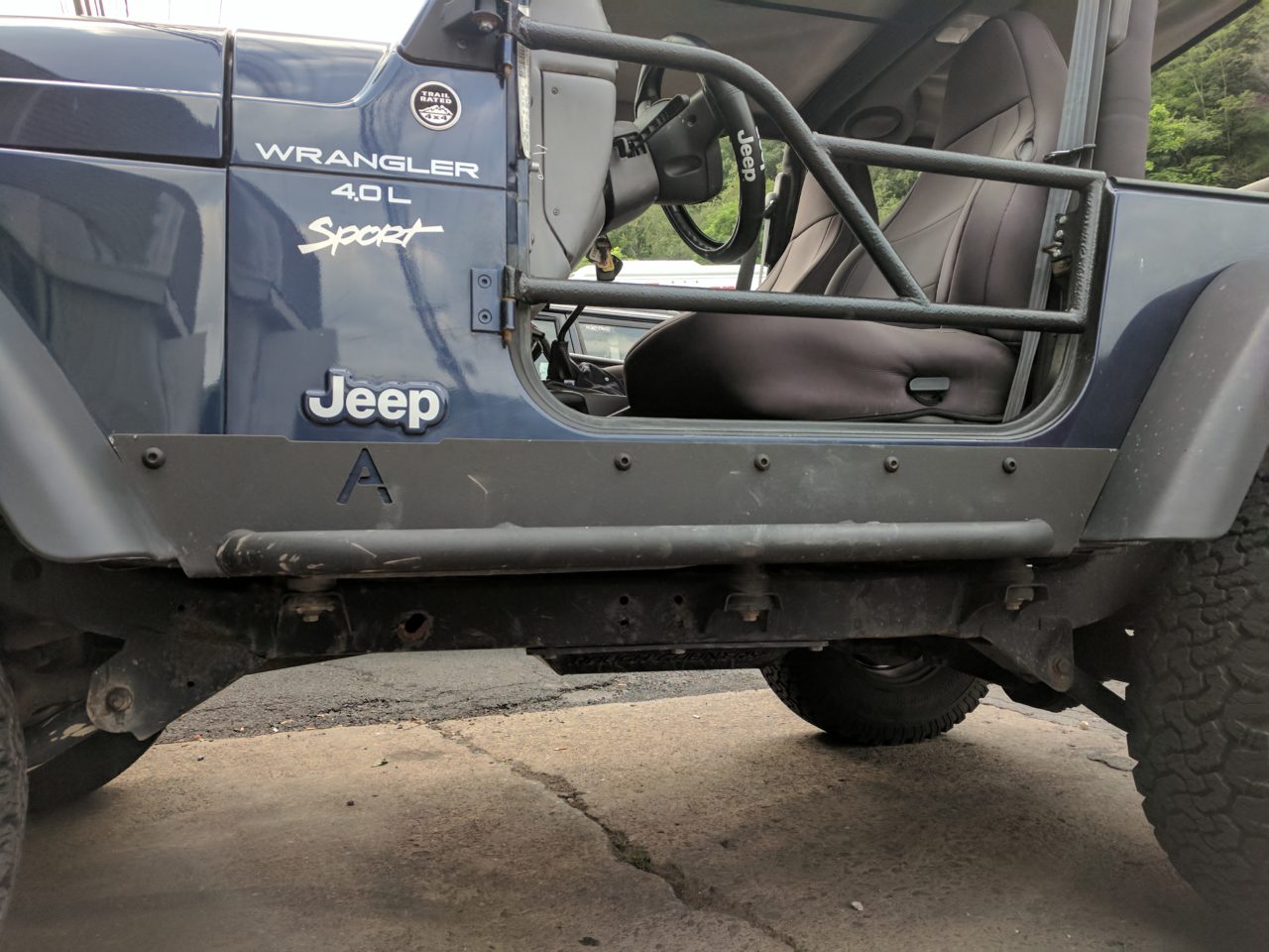 Pair Of Elite Rock Sliders – Jeep Wrangler TJ (’97-’06)