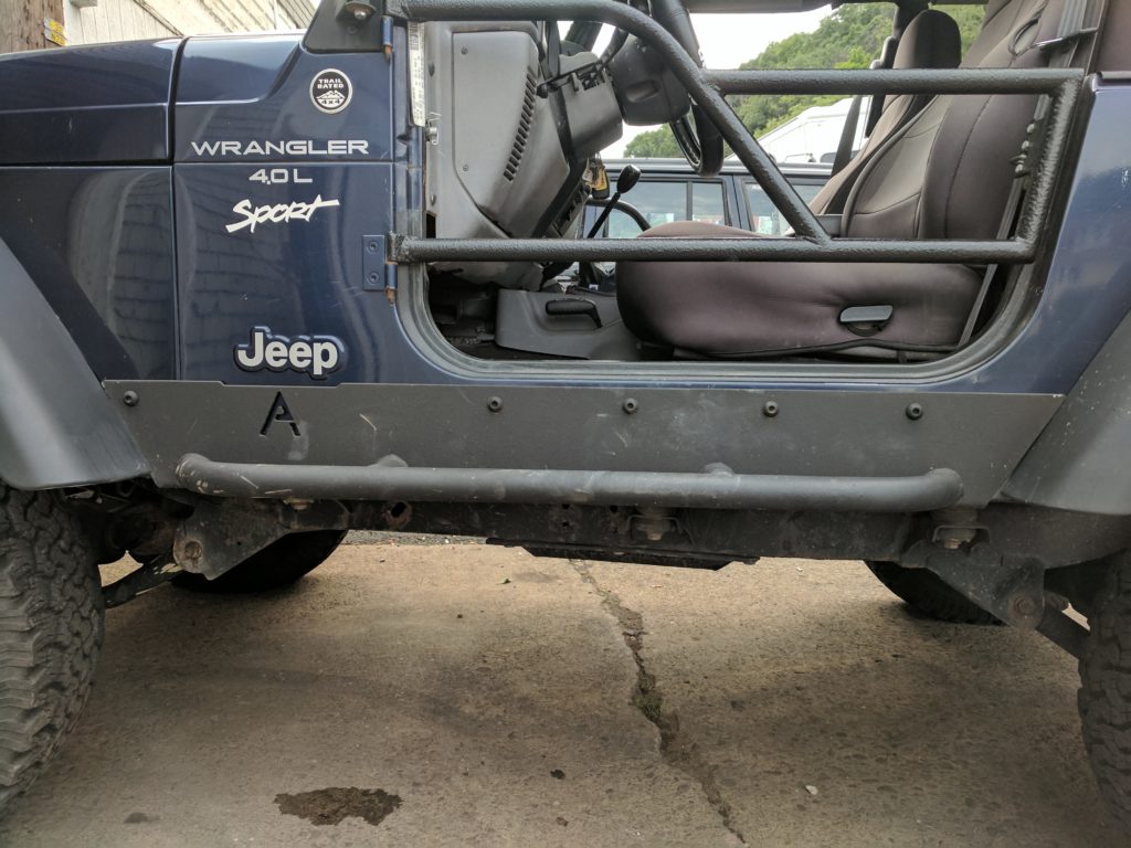 Pair Of Elite Rock Sliders – Jeep Wrangler TJ (’97-’06)