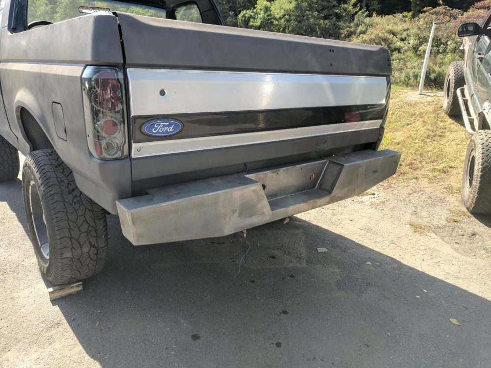 Elite Rear Bumper-Ford Full Size Bronco (’80-’96)