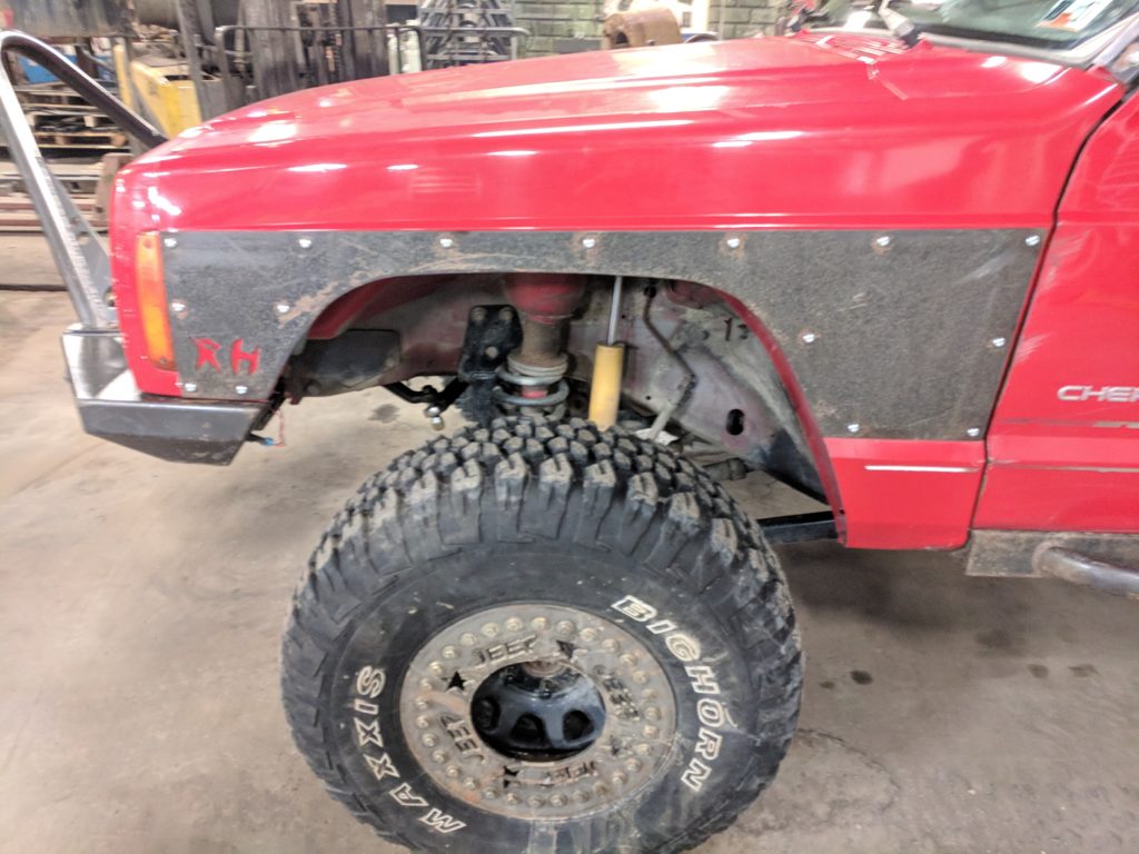 Front Body Armor-Jeep Cherokee XJ (84-01)