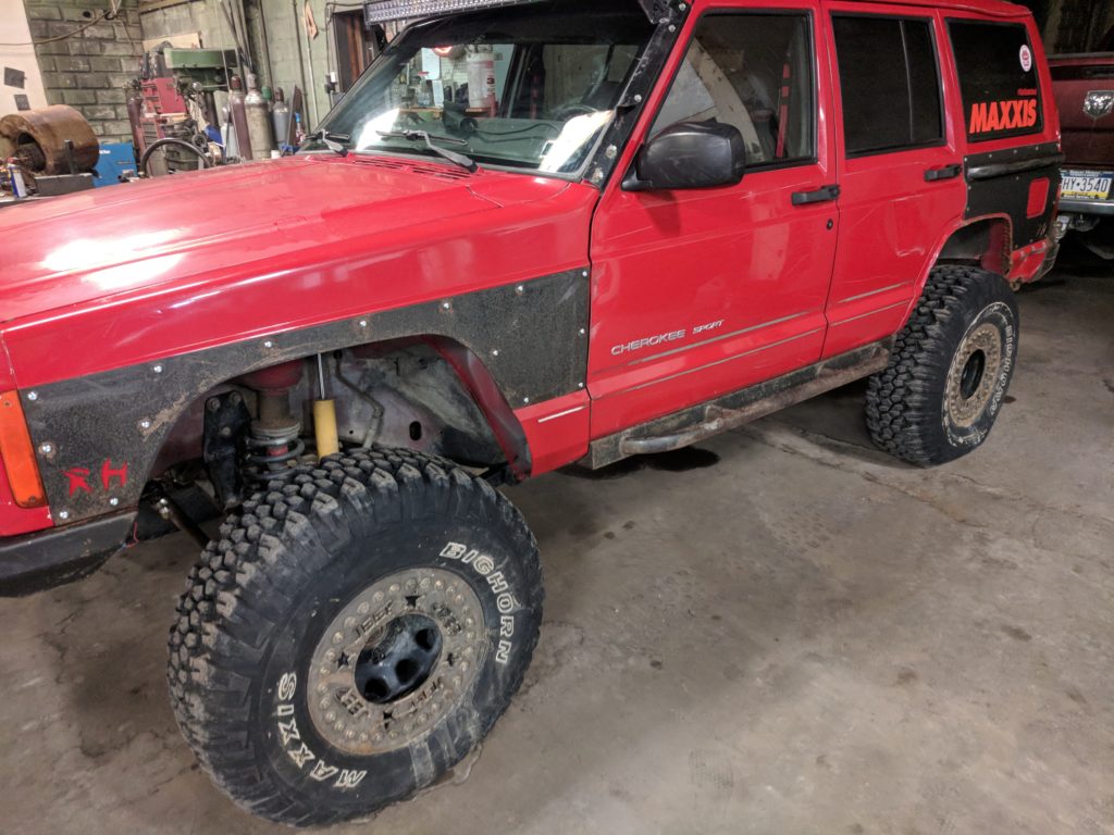 Front Body Armor-Jeep Cherokee XJ (84-01)