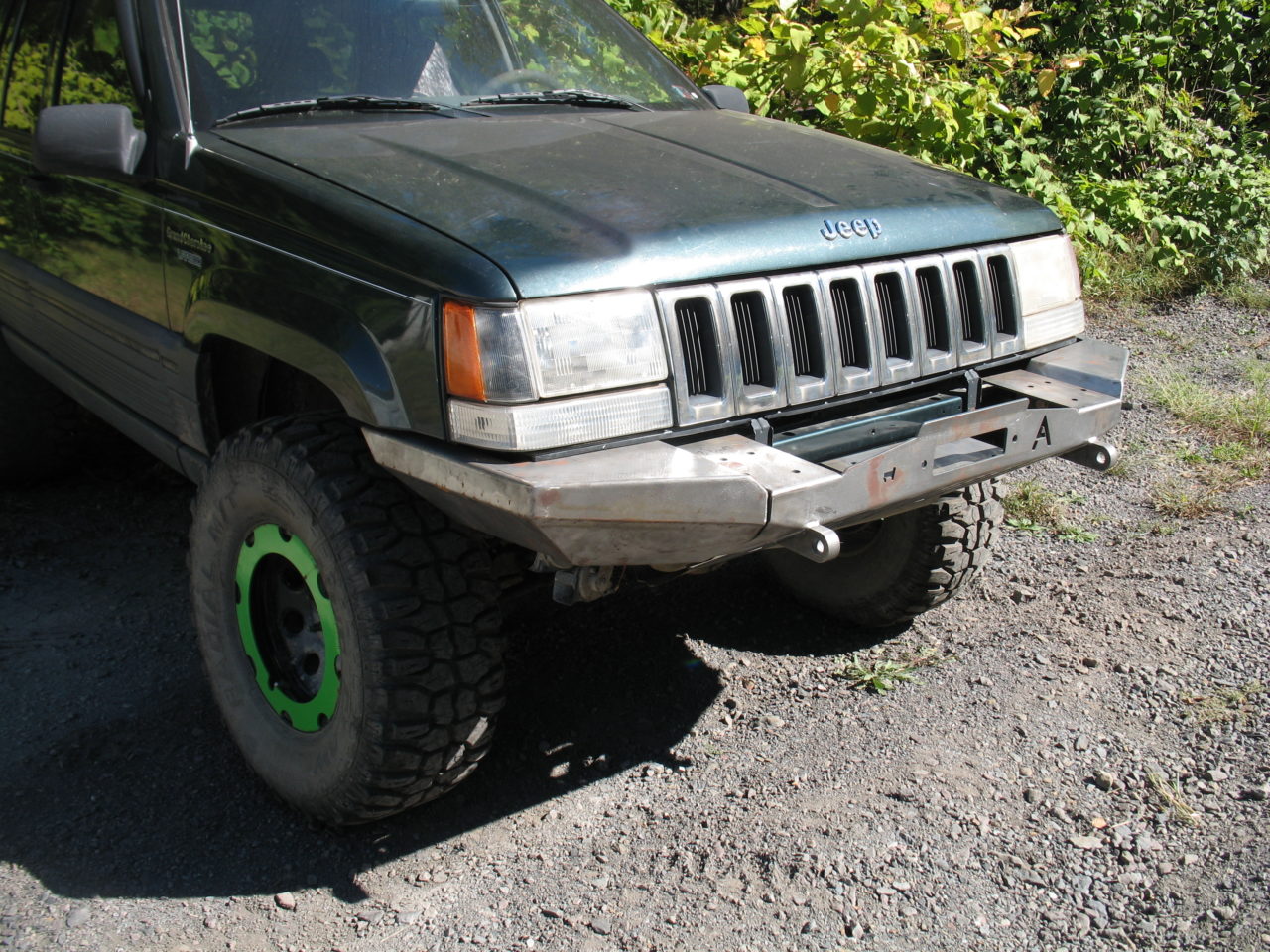 Elite Jeep Grand Cherokee ZJ Modular Plain Front Winch Bumper (’93-’98 ...