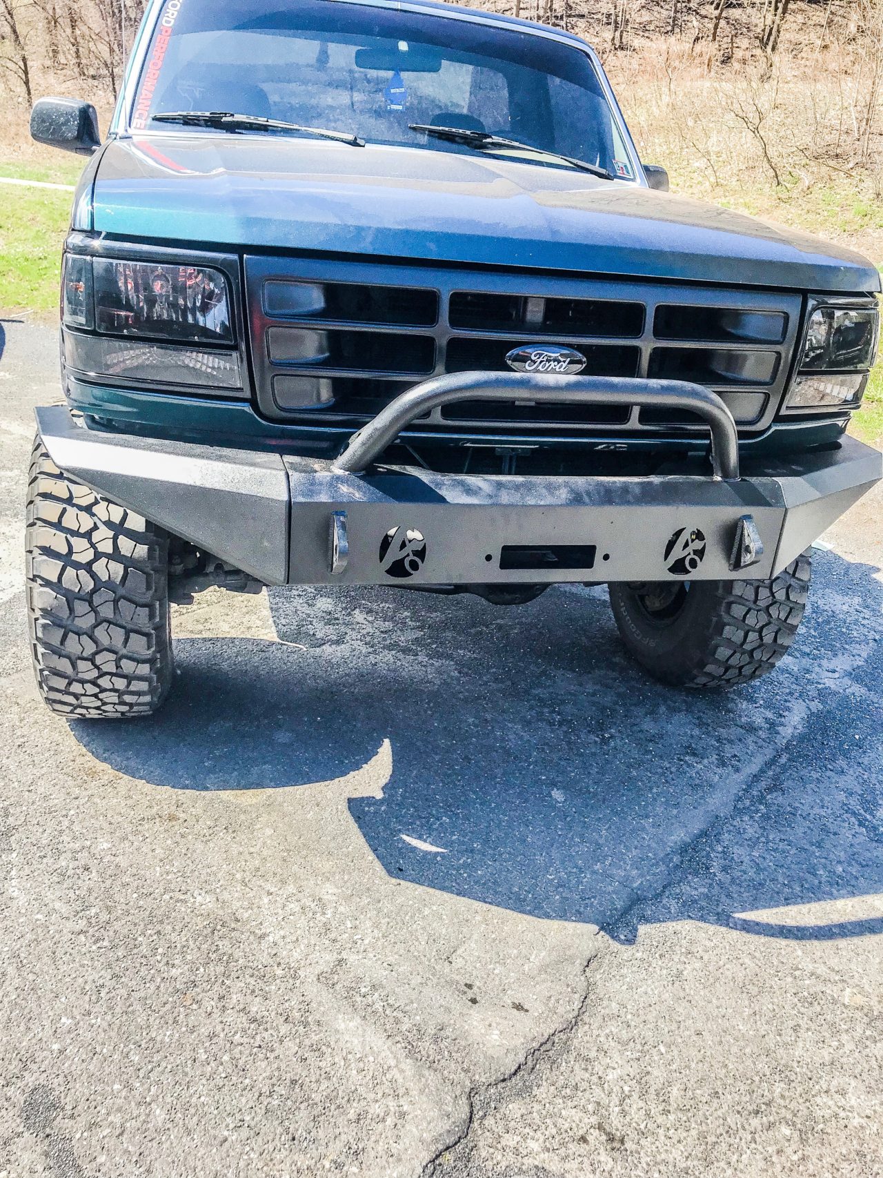 Full Size Ford Truck and Bronco Modular Front Bumper (92-96)