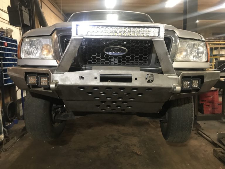 Elite Ford Ranger Modular Plain Front Winch Bumper 1998-2011 ...
