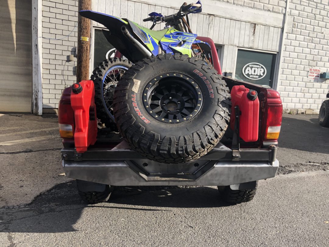 Ford Ranger Baja Style Bumper w/ Tire Carrier