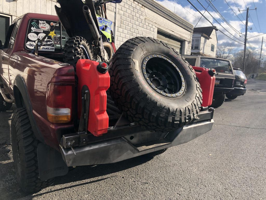 Ford Ranger Baja Style Bumper w/ Tire Carrier