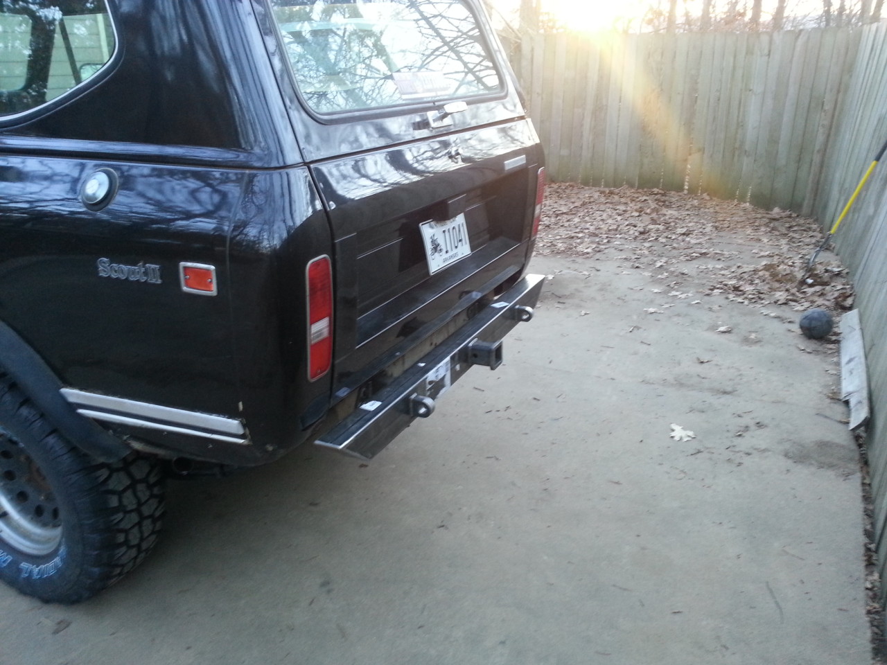 Affordable Rear Bumper -International Scout 80-800 & Scout II (’60-’80)