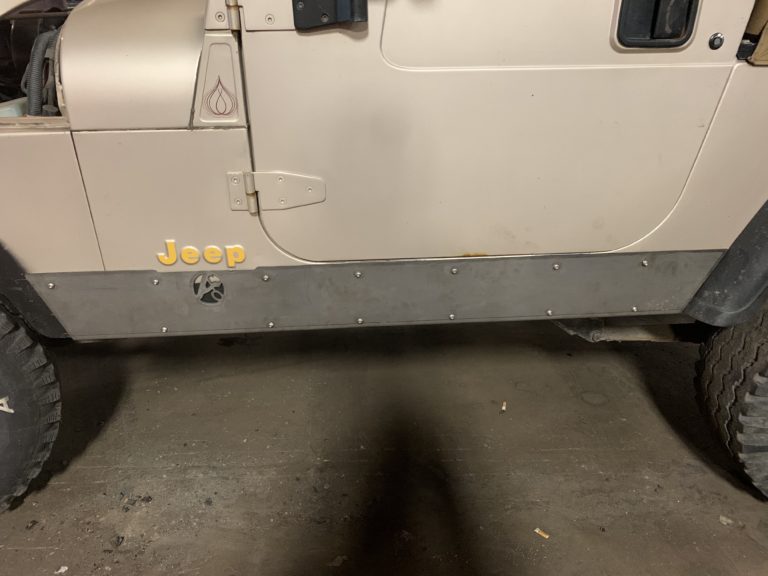 Affordable Rear Bumper-Jeep YJ/TJ/LJ (87-06) - Affordable Offroad