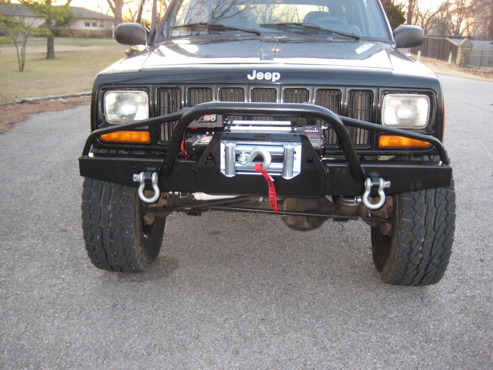 Elite PreRunner Winch Front Bumper-Jeep Cherokee XJ/Comanche (84-01)