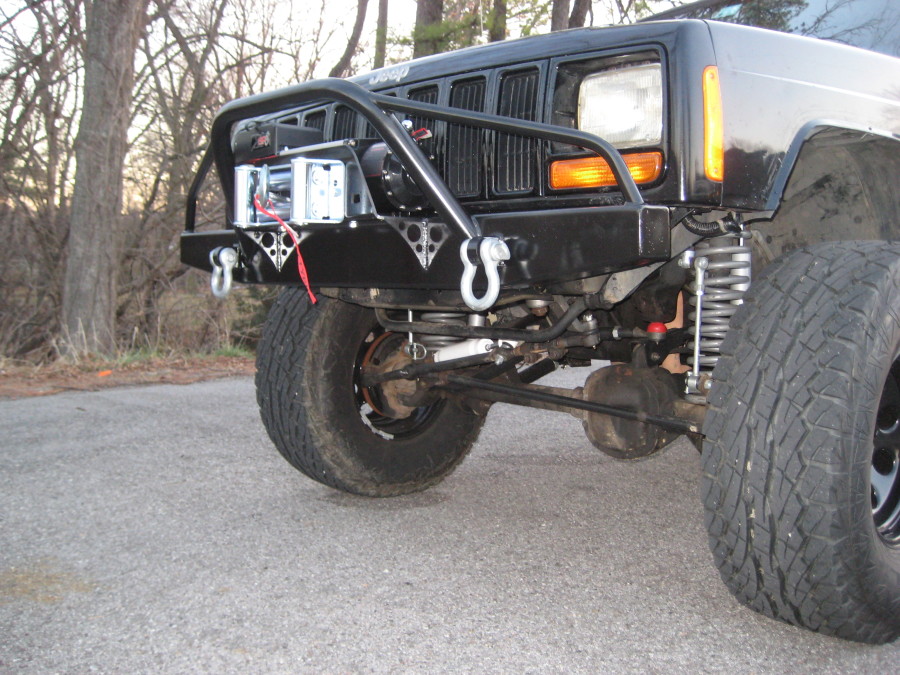 Elite PreRunner Winch Front Bumper-Jeep Cherokee XJ/Comanche (84-01)