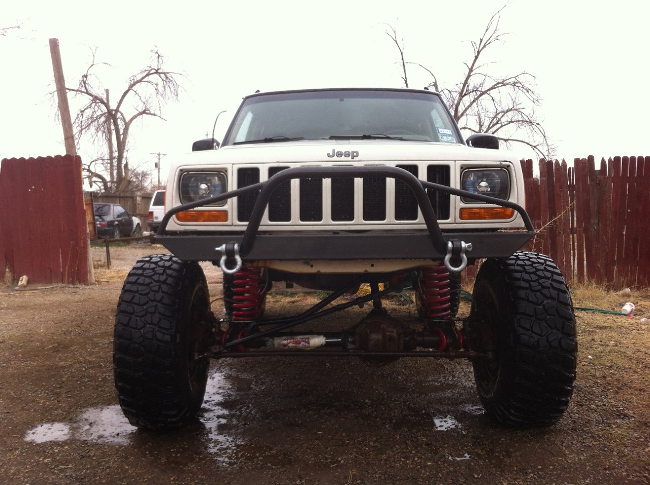 Affordable PreRunner Front Bumper-Jeep Cherokee XJ/Comanche (84-01)