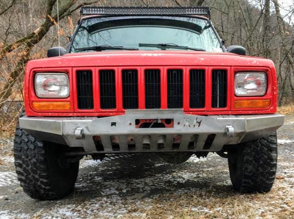 Affordable PreRunner Front Bumper-Jeep Cherokee XJ/Comanche (84-01)
