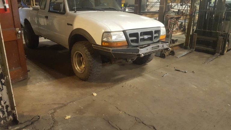 Elite Ford Ranger Modular Plain Front Winch Bumper 1998-2011